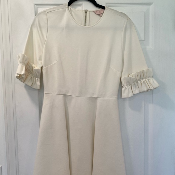 Ted Baker | Dresses | Ted Baker Offwhite Dress | Poshmark
